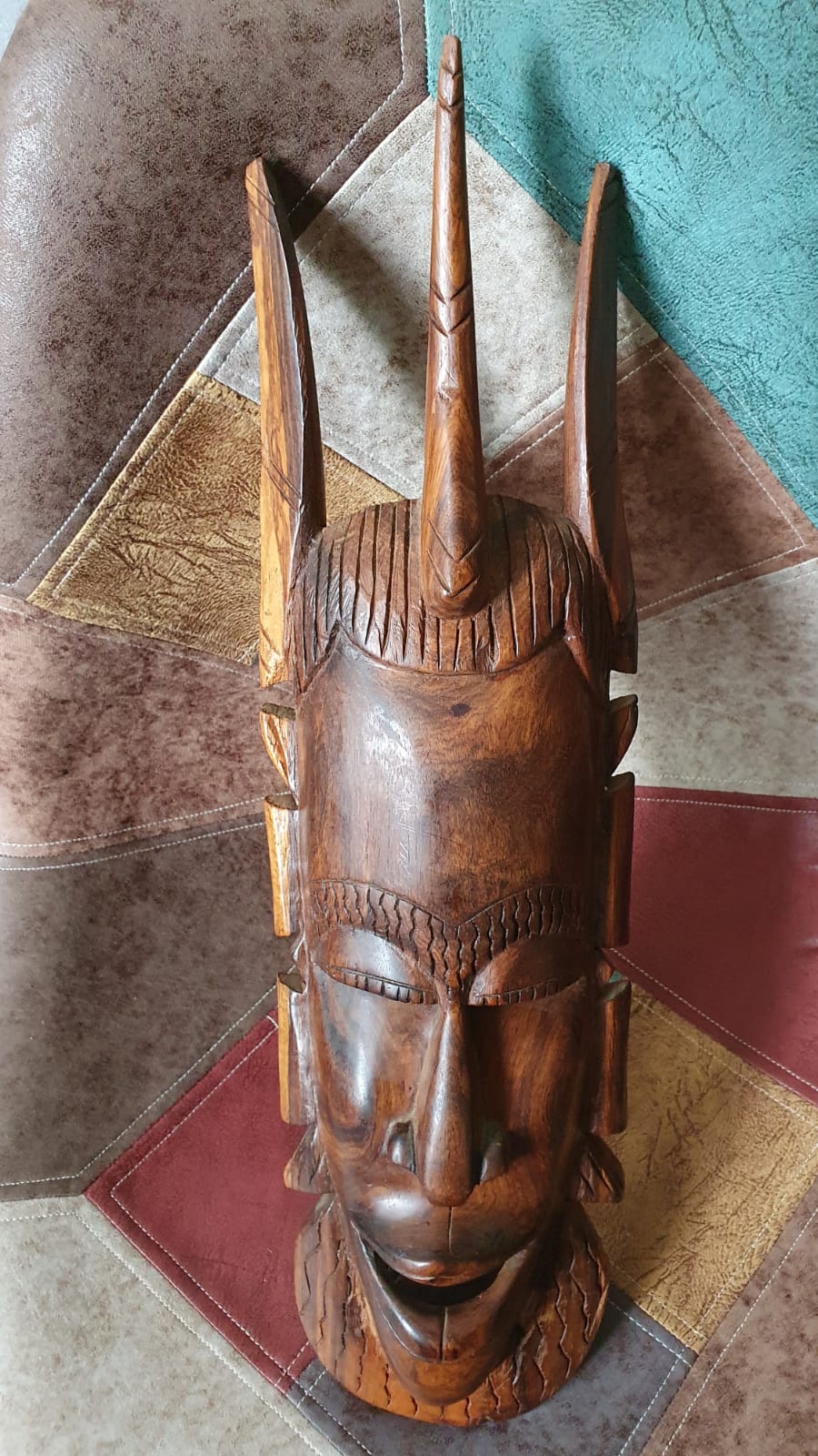 African Horned Mask – From My Rootz